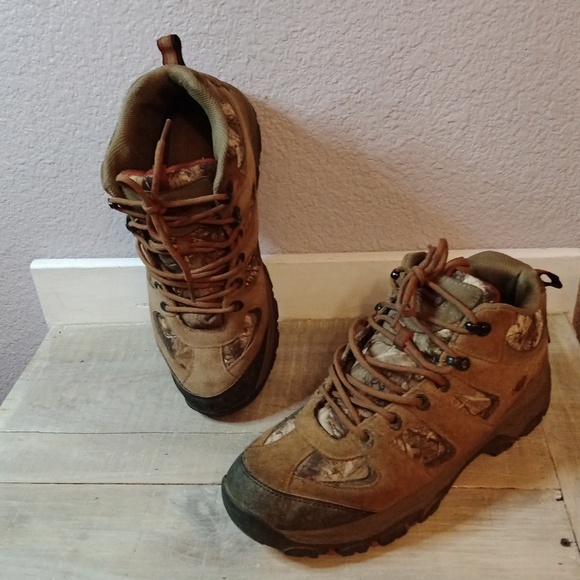 Coleman | Shoes | Coleman Brown W Camo Excursion Kicker Trail Hiking ...